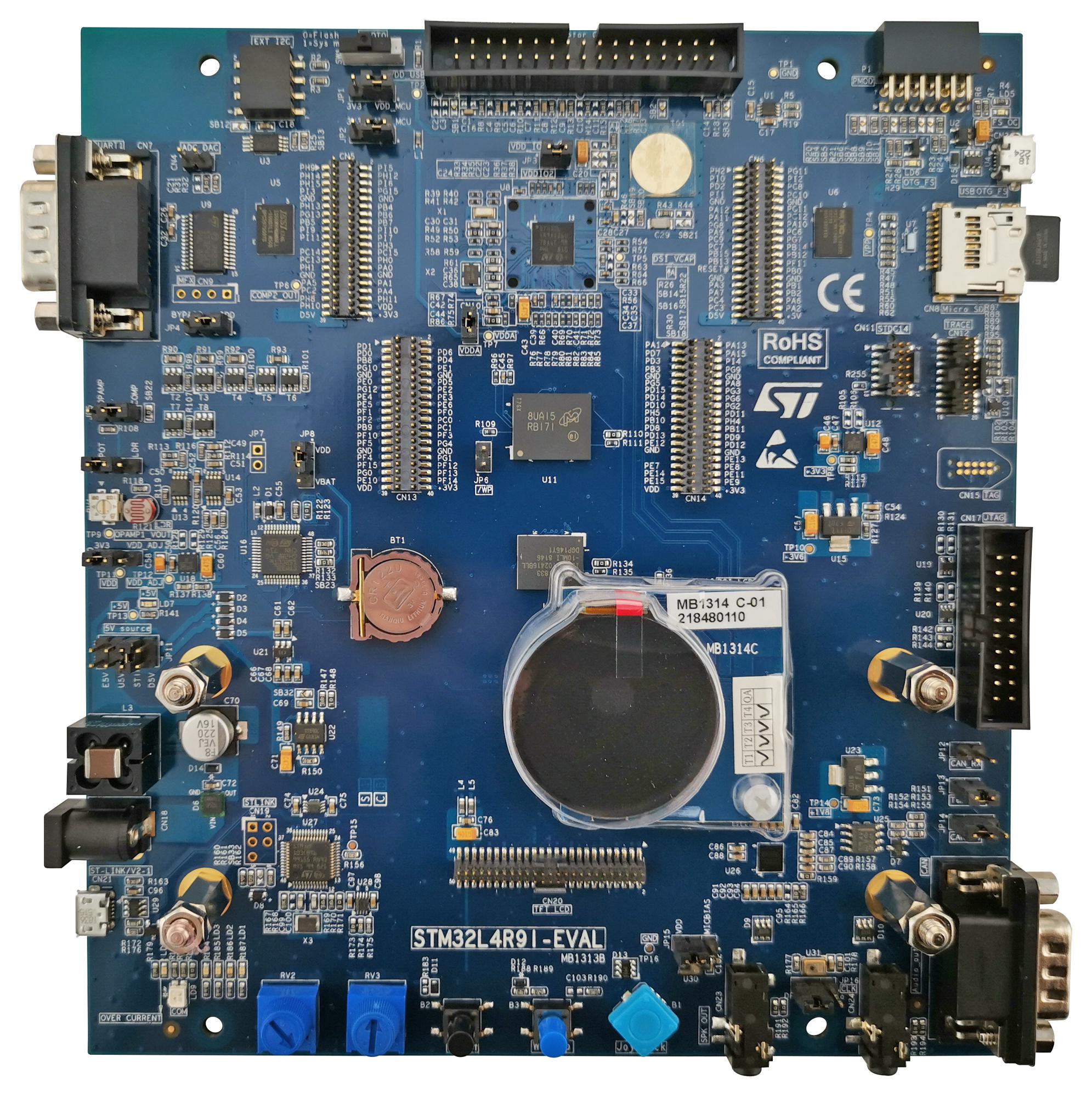 STM32L4R9I-EVAL - Stmicroelectronics - Evaluation Board, STM32L4R9I MCU ... STM32L4R9I-EVAL - Stmicroelectronics - Evaluation Board, STM32L4R9I MCU ...