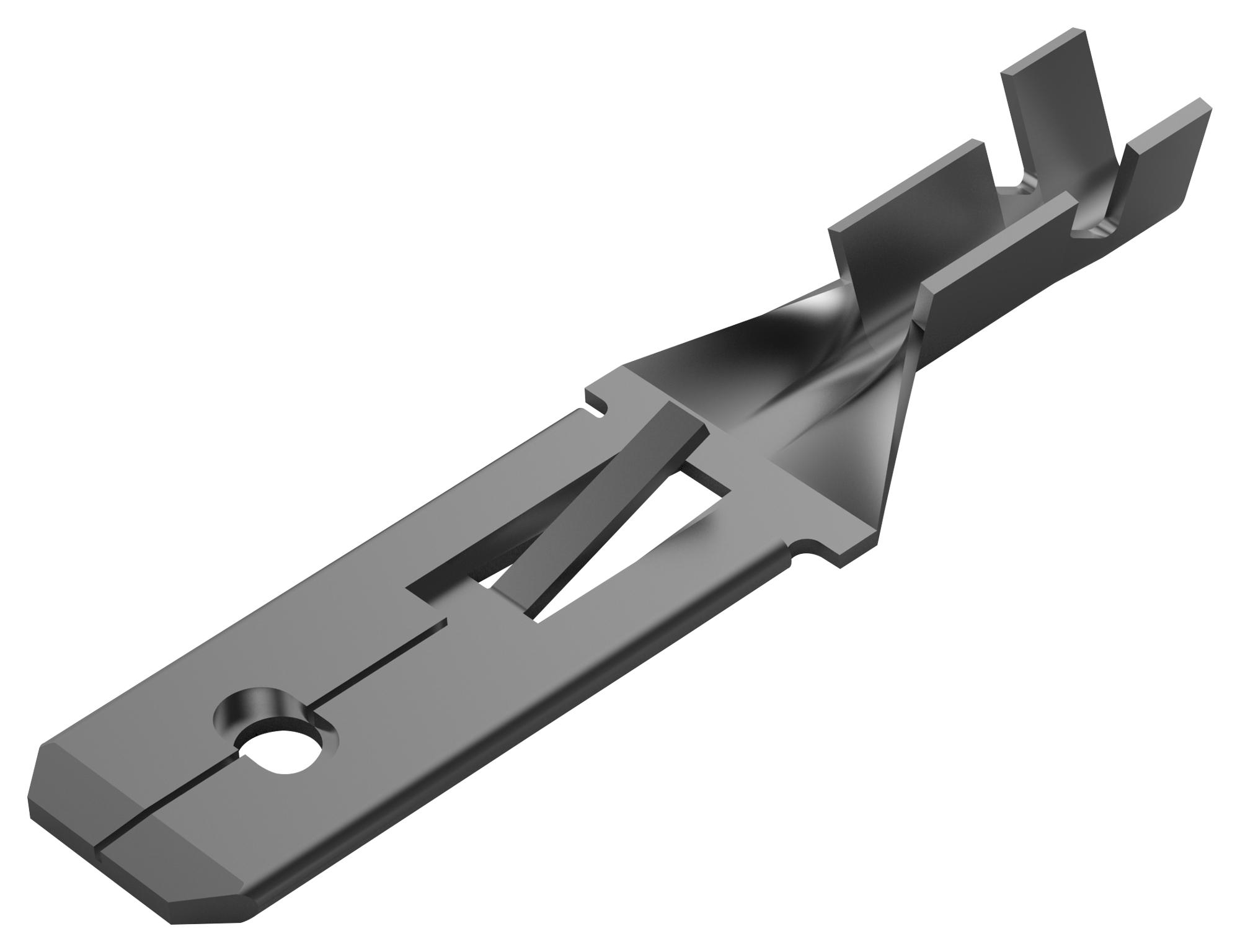 160859-4 - Amp - Te Connectivity - Quick Disconnect Terminal, FASTON 250, Male Quick Disconnect ...