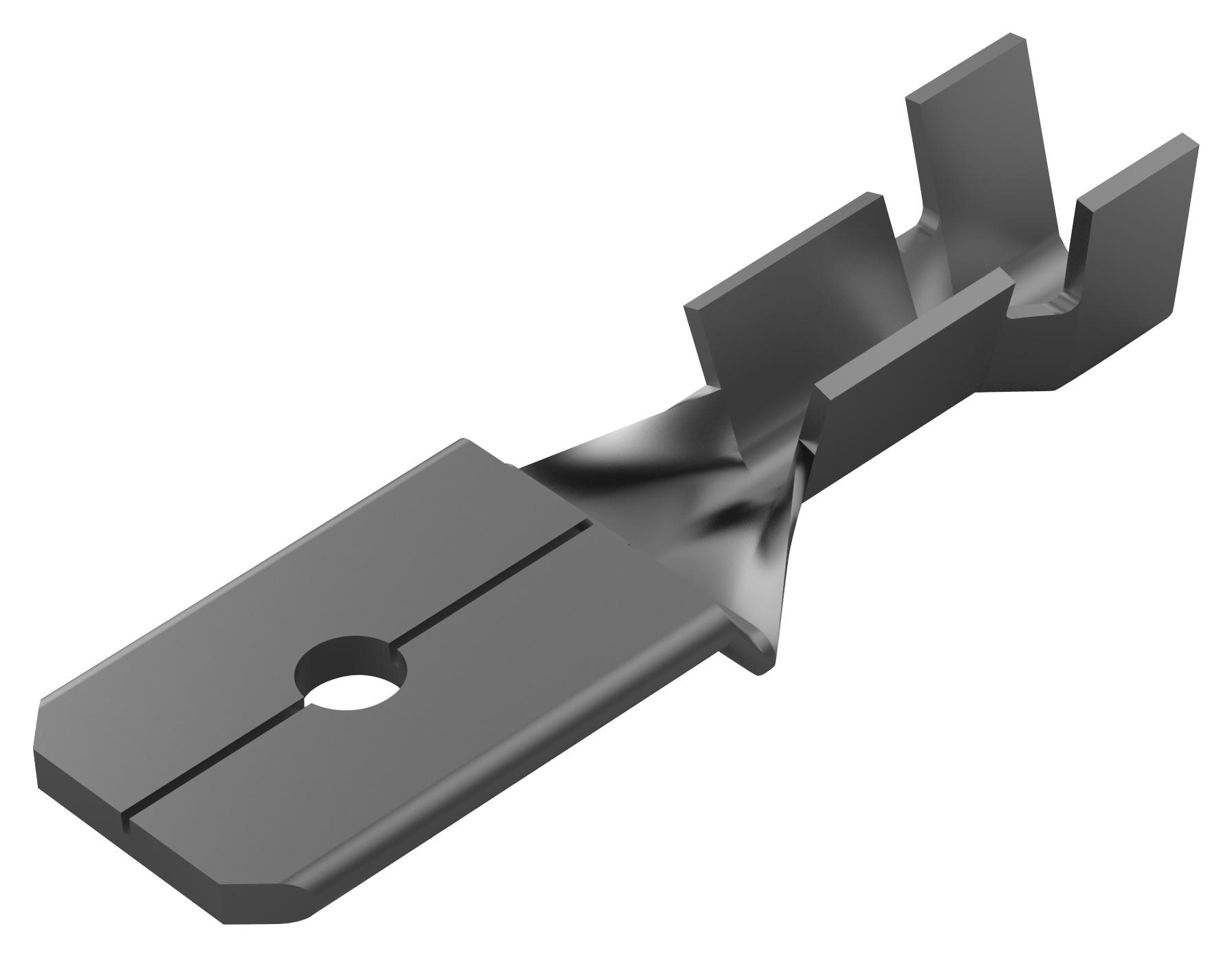 42475-4 - Amp - Te Connectivity - Quick Disconnect Terminal, Faston 250, Male Quick Disconnect ...