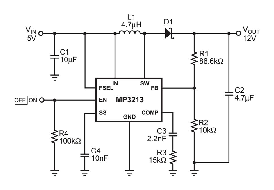 MP3213DQ-LF-P - Monolithic Power Systems (mps) - DC-DC Switching Boost (Step Up) Regulator, 2.5V ...
