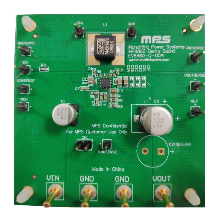 EV8860-Q-00A - Monolithic Power Systems (mps) - Evaluation Board, MP8860GQ-0000, Power ...
