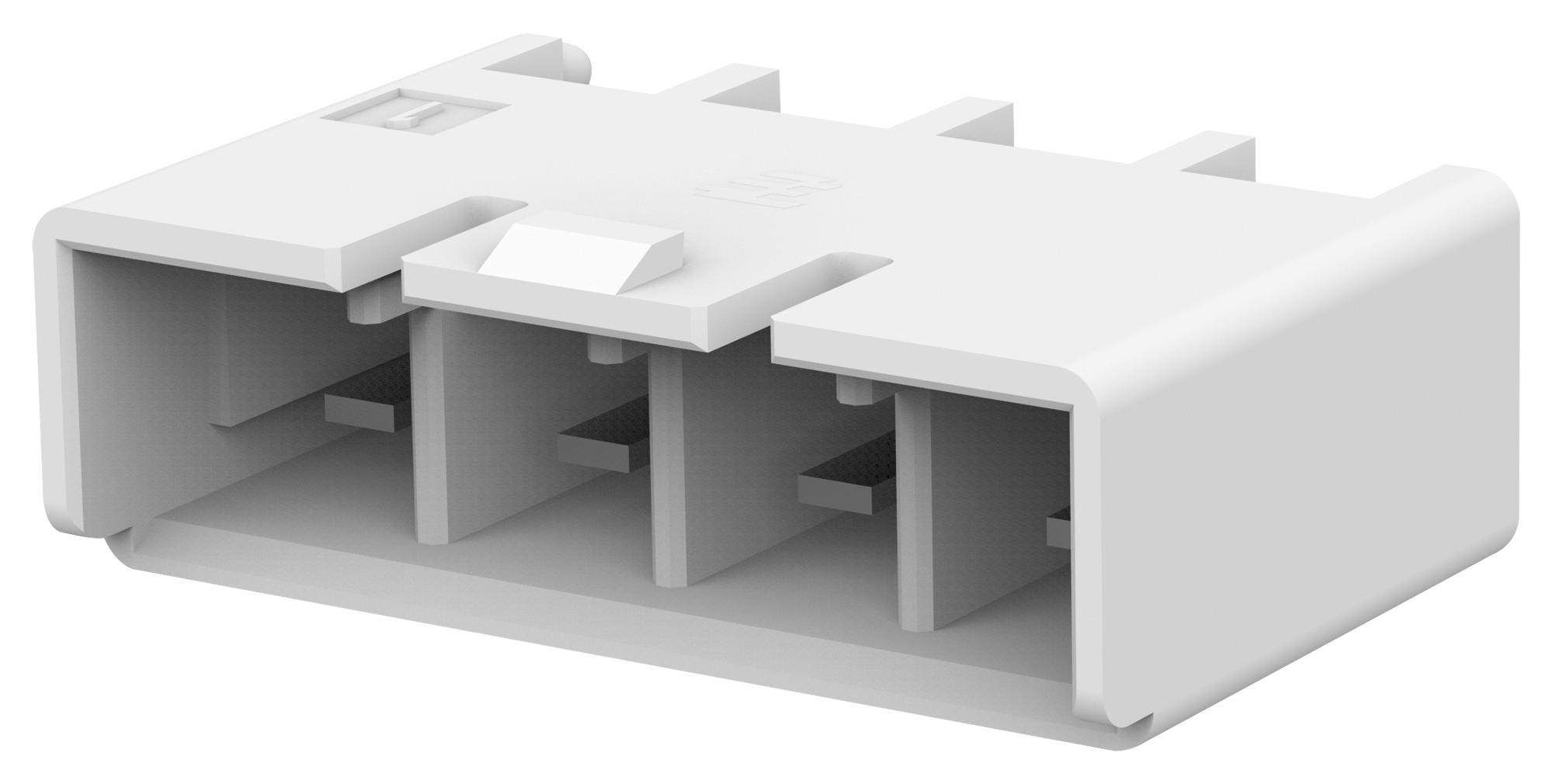 1376384-1 - Amp - Te Connectivity - Rectangular Power Connector, 4 ...