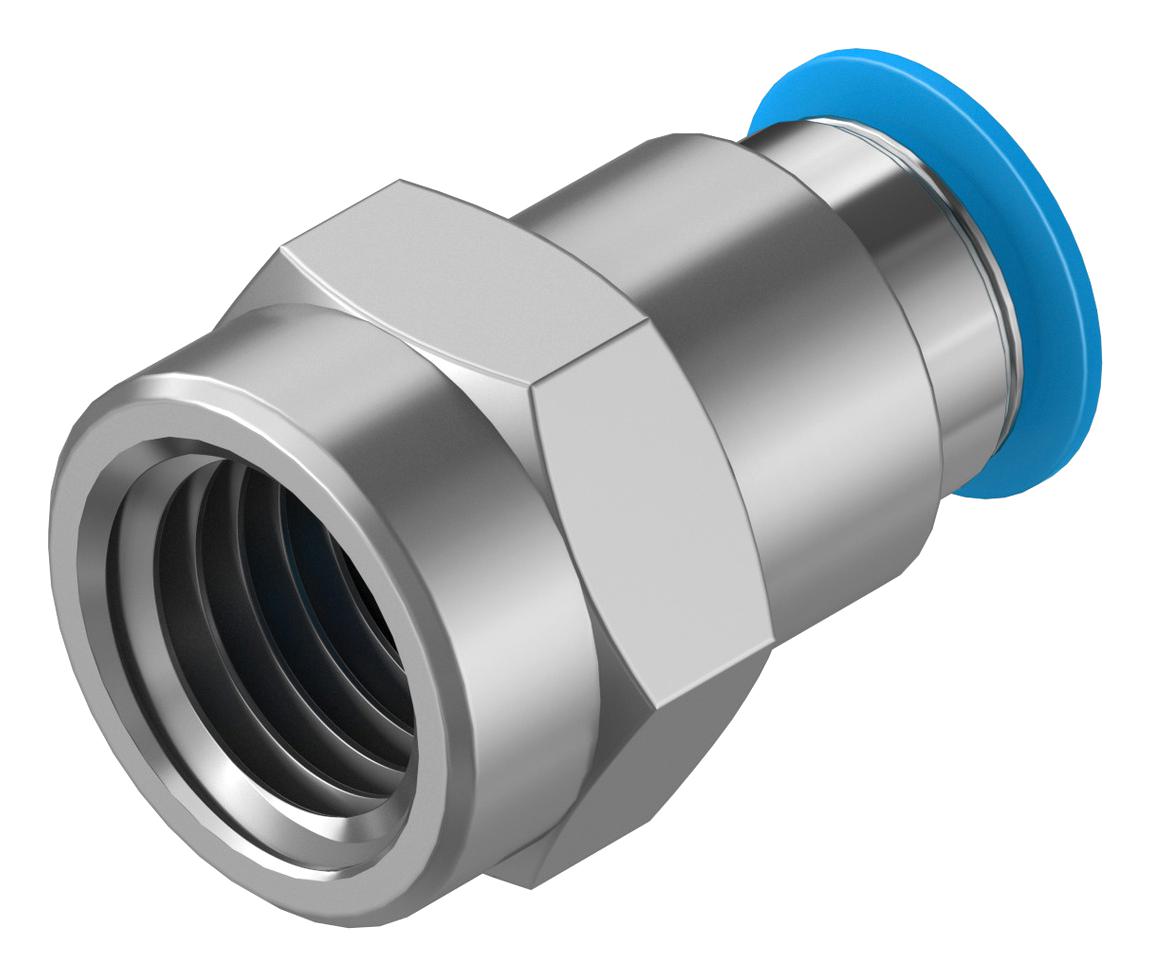 QSF-3/8-10-B - Festo - Pneumatic Fitting, Push-In Fitting, G3/8 | element14 Korea