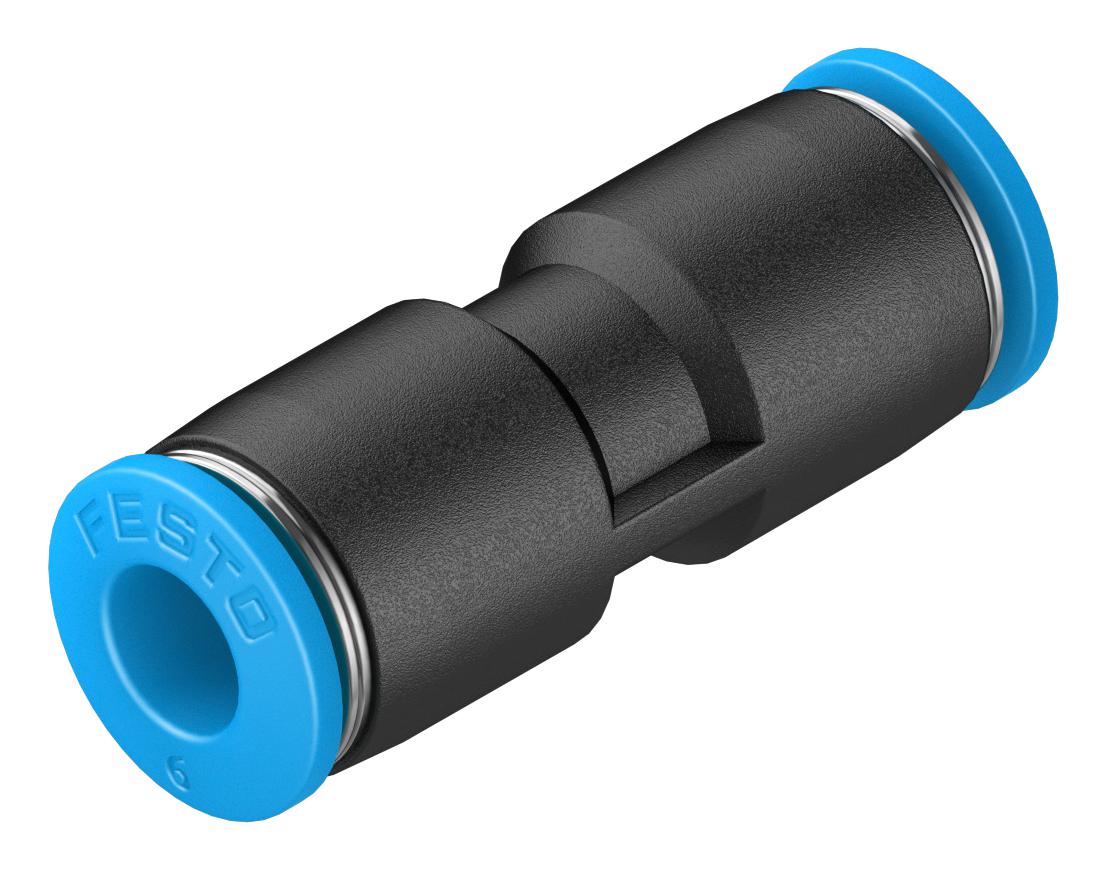 153032 - Festo - Pneumatic Fitting, Push-In Straight Equal Union, 14 bar | element14 Korea