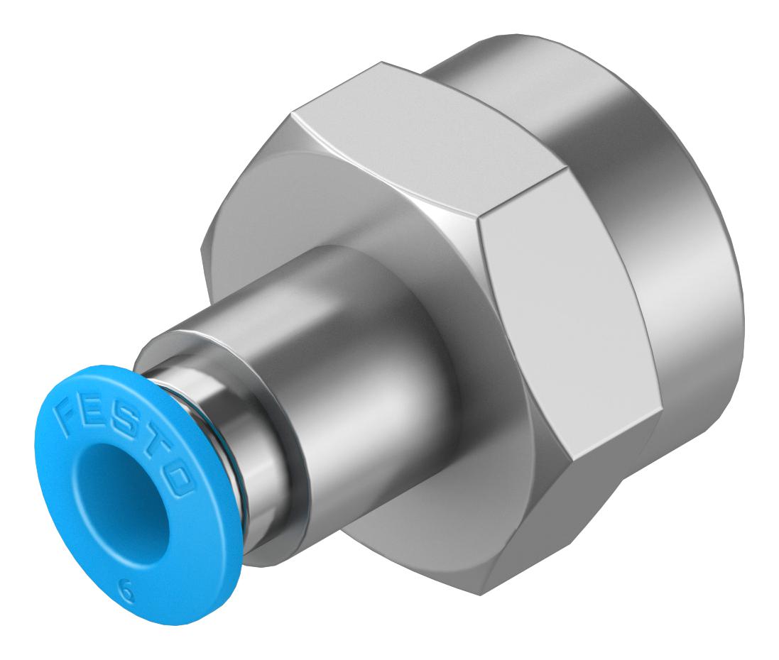 QSF-3/8-6-B - Festo - Pneumatic Fitting, Push-In Fitting, G3/8 | element14 Korea