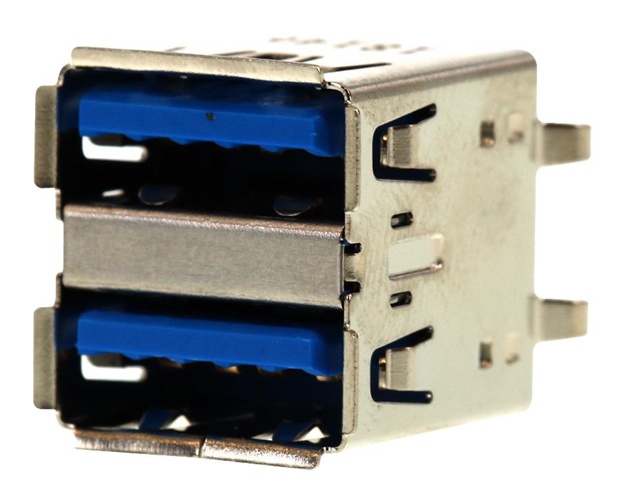 48409-0003 - Molex - USB Stacked Connector, USB Type A, USB 3.0 ...