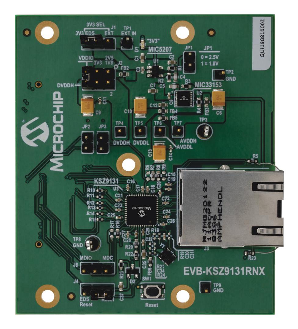 EV16T60A - Microchip - Evaluation Board, KSZ9131RNX, Interface | element14 Korea