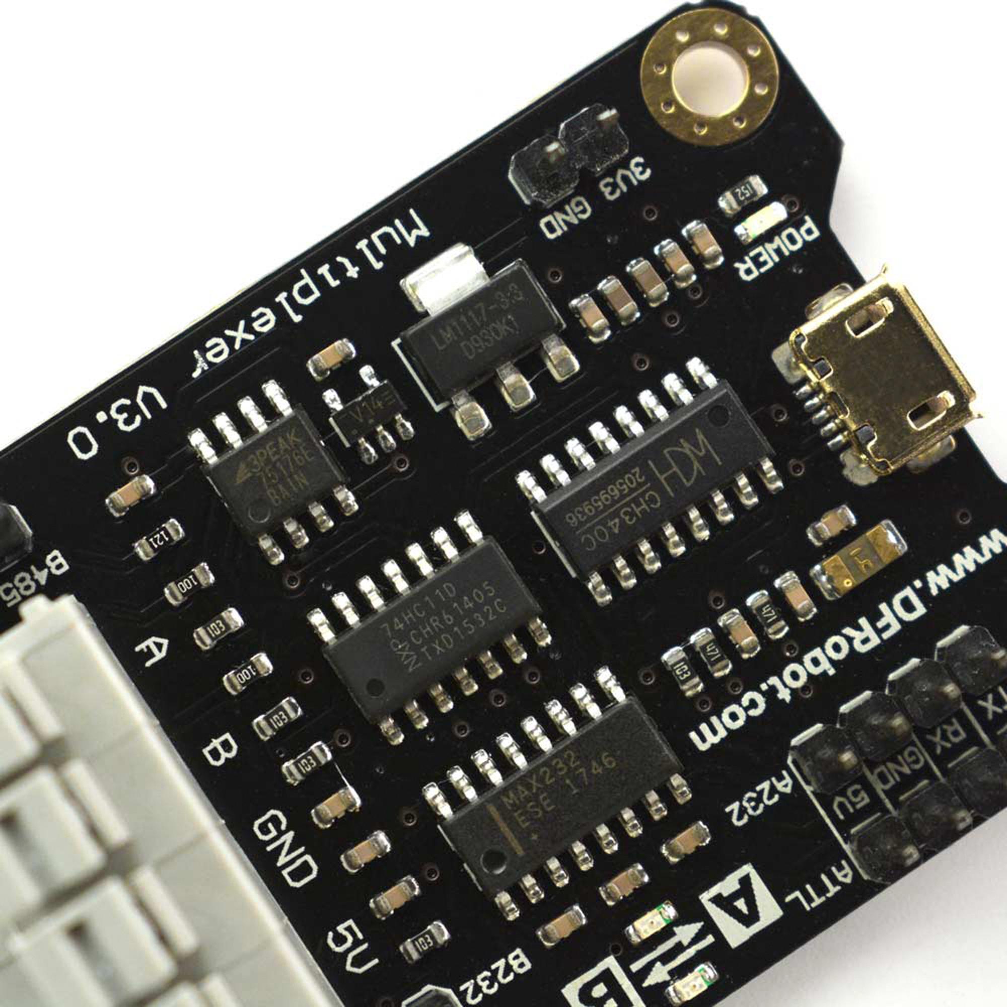 TEL0070 - Dfrobot - Multi USB/RS232/RS485/TTL Converter, for Arduino Board | element14 Korea