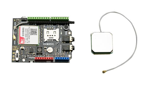 TEL0097 - Dfrobot - GPS/GPRS/GSM Shield, SIM808, Arduino Development Boards | element14 Korea