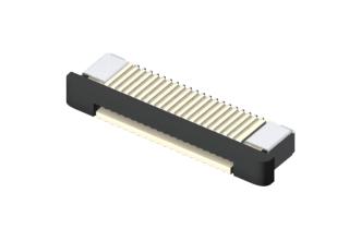 ZF5S-10-01-T-WT-TR - Samtec - FFC / FPC Board Connector, R/A, 0.5 mm | element14 Korea