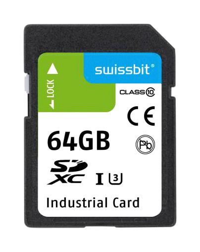 SFSD064GL2AM1TO-I-6F-221-STD - Swissbit - Flash Memory Card, 3D TLC ... SFSD064GL2AM1TO-I-6F-221-STD - Swissbit - Flash Memory Card, 3D TLC ...