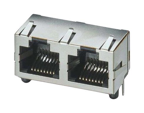 1149858 - Phoenix Contact - Modular Connector, RJ45 Jack, 1 x 2 (Ganged ...