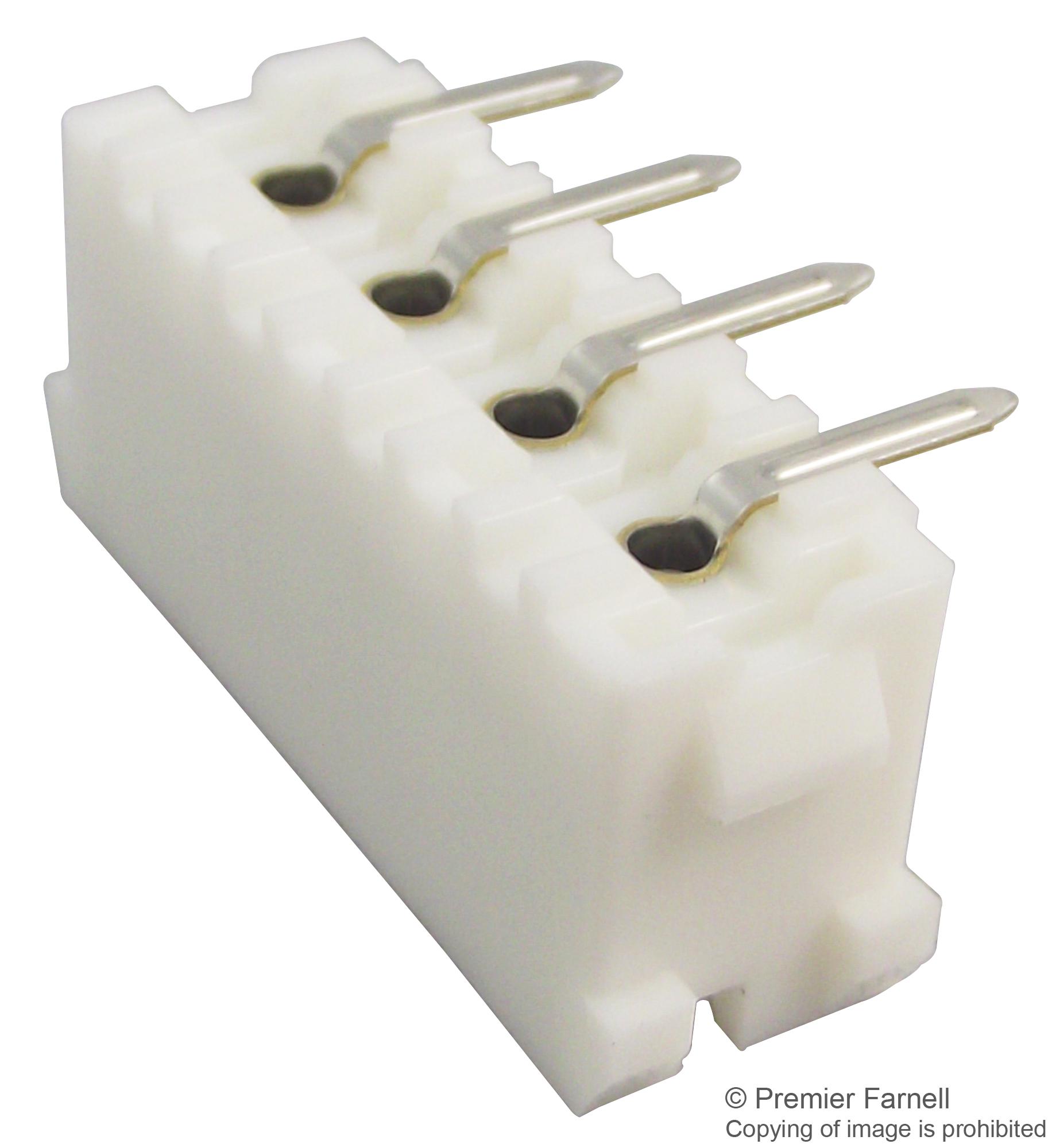 LC-04B - Jst (japan Solderless Terminals) - Pin Header, Shrouded, Side Entry | element14 Korea