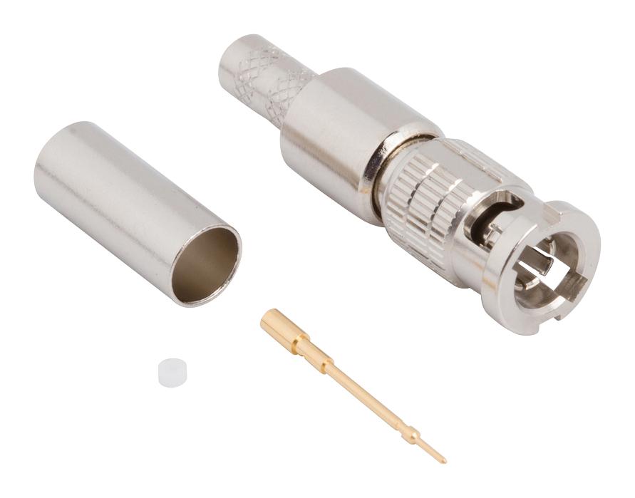 034-1107-12G - Amphenol Rf - RF / Coaxial Connector, HD BNC Coaxial, Straight Plug | element14 Korea