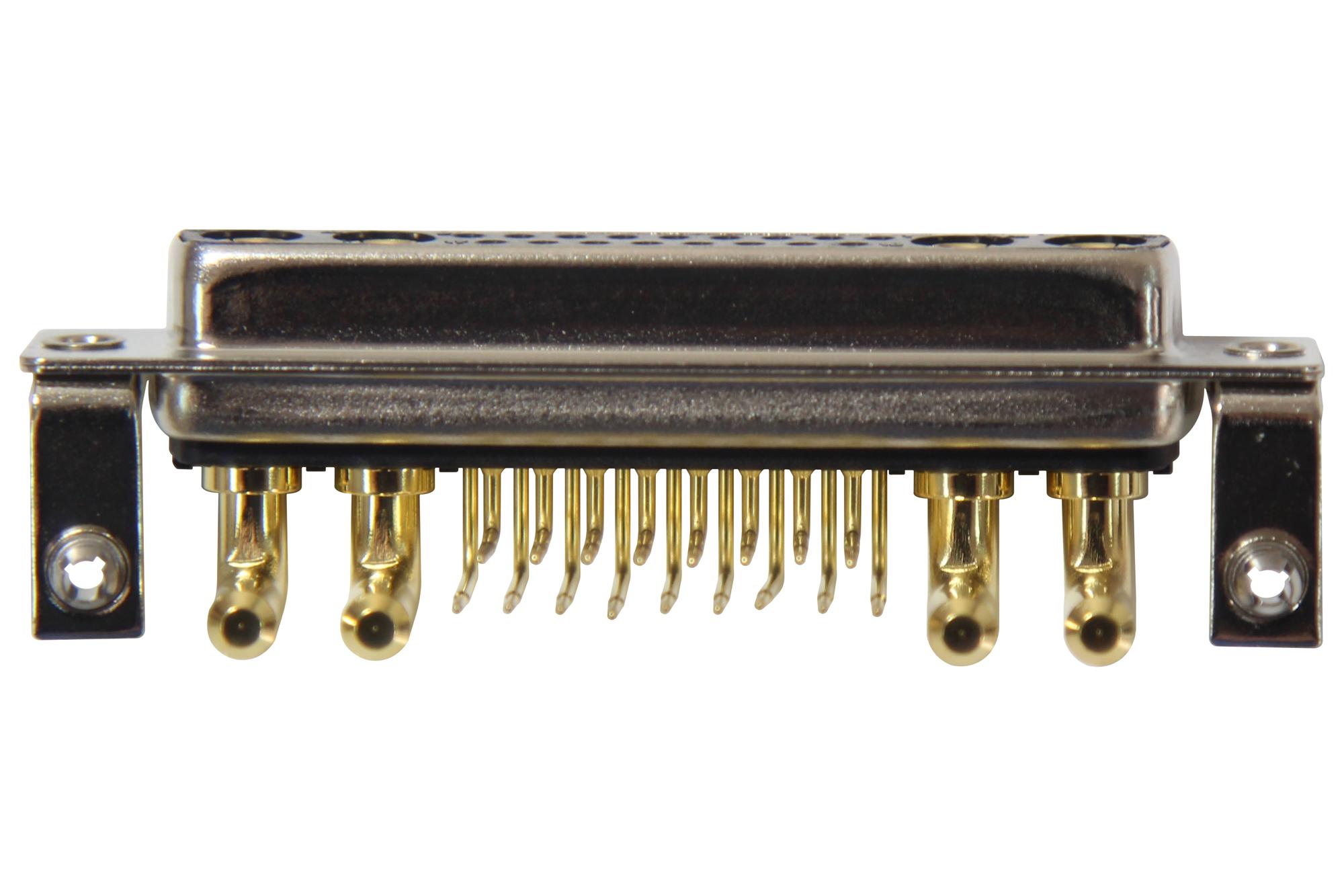 684M21WA4SL461 - Norcomp - Combination Layout D Sub Connector, Power-D 684M Series, DC-21WA4 ...