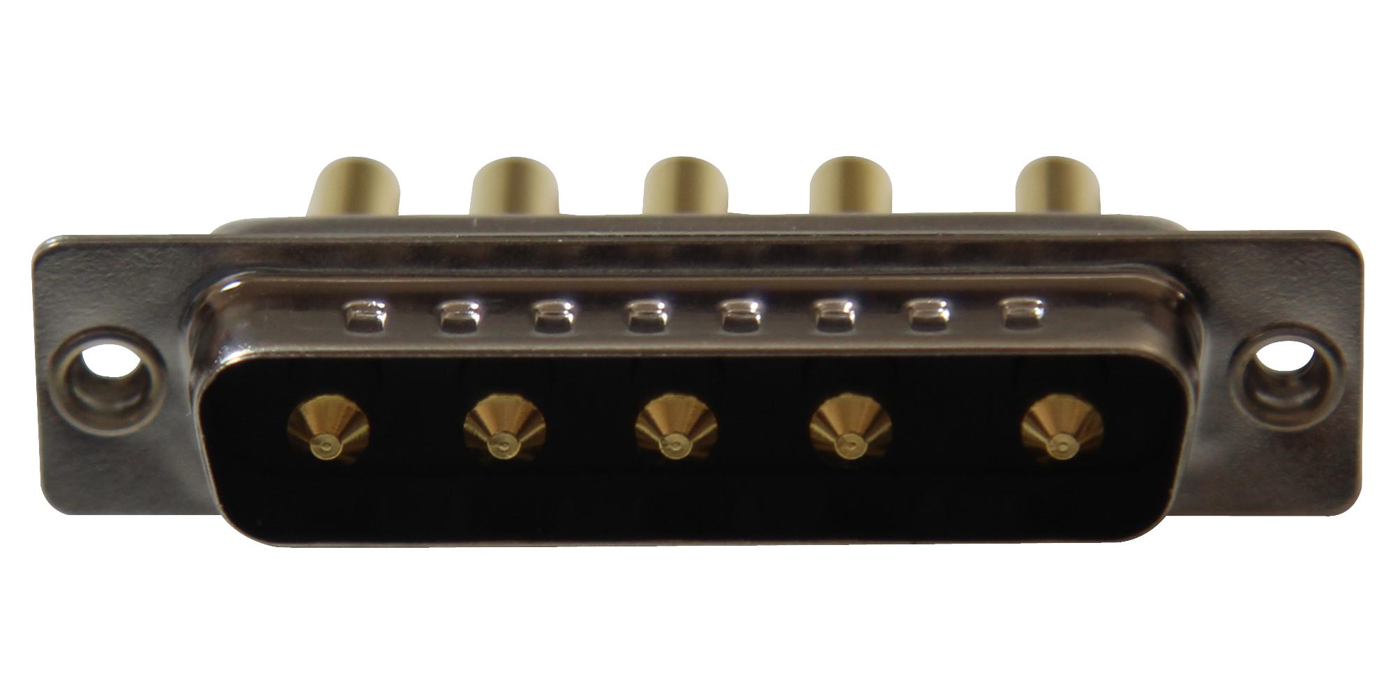 680M5W5103L211 - Norcomp - Combination Layout D Sub Connector, Power-D 680M Series, DB-5W5 ...