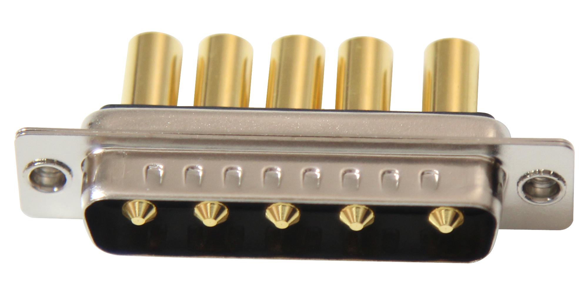 680M5W5103L411 - Norcomp - Combination Layout D Sub Connector, Power-D 680M Series, DB-5W5 ...