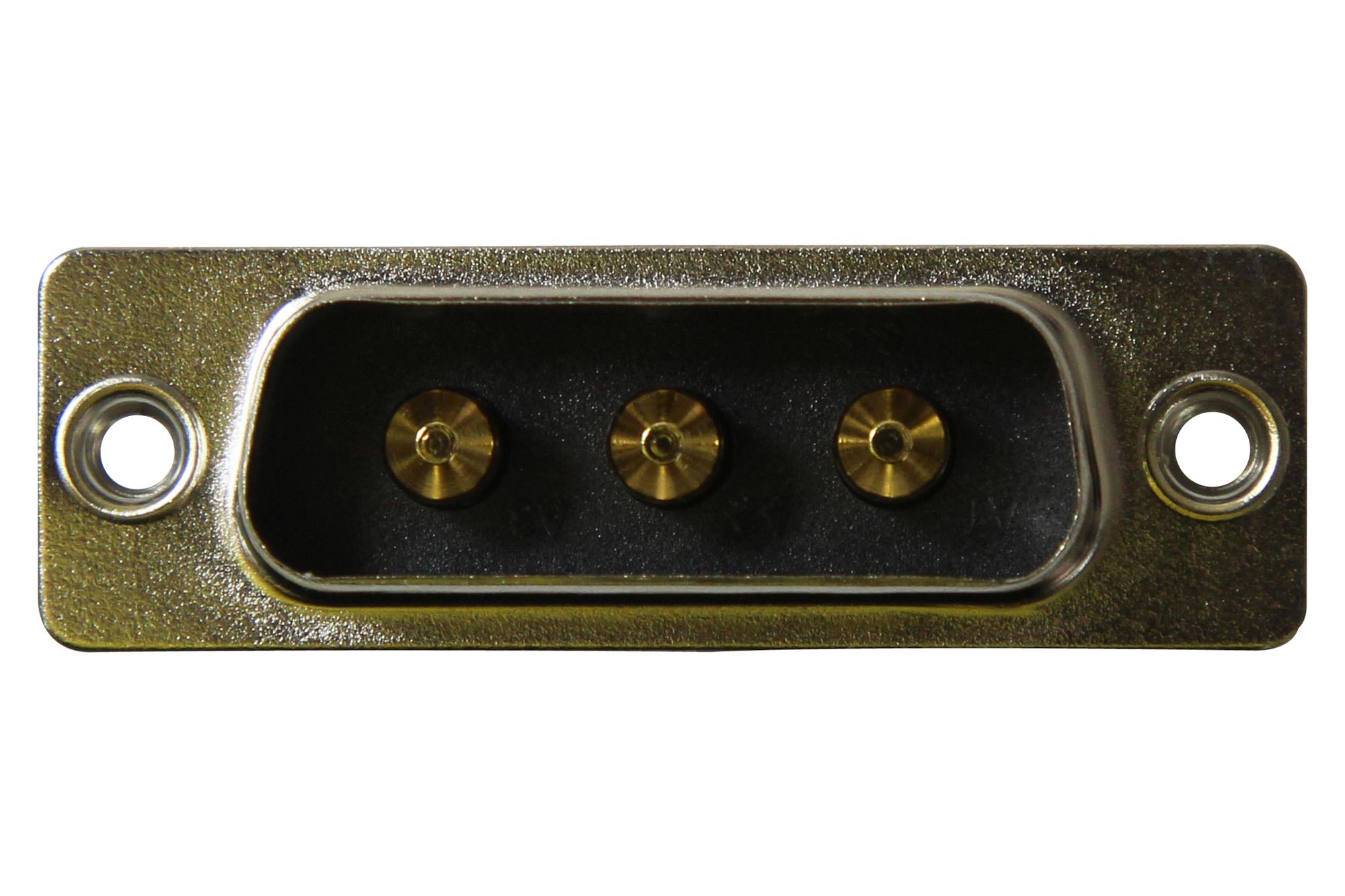 681M3W3103L011 - Norcomp - Combination Layout D Sub Connector, Power-D 681M Series, DA-3W3 ...