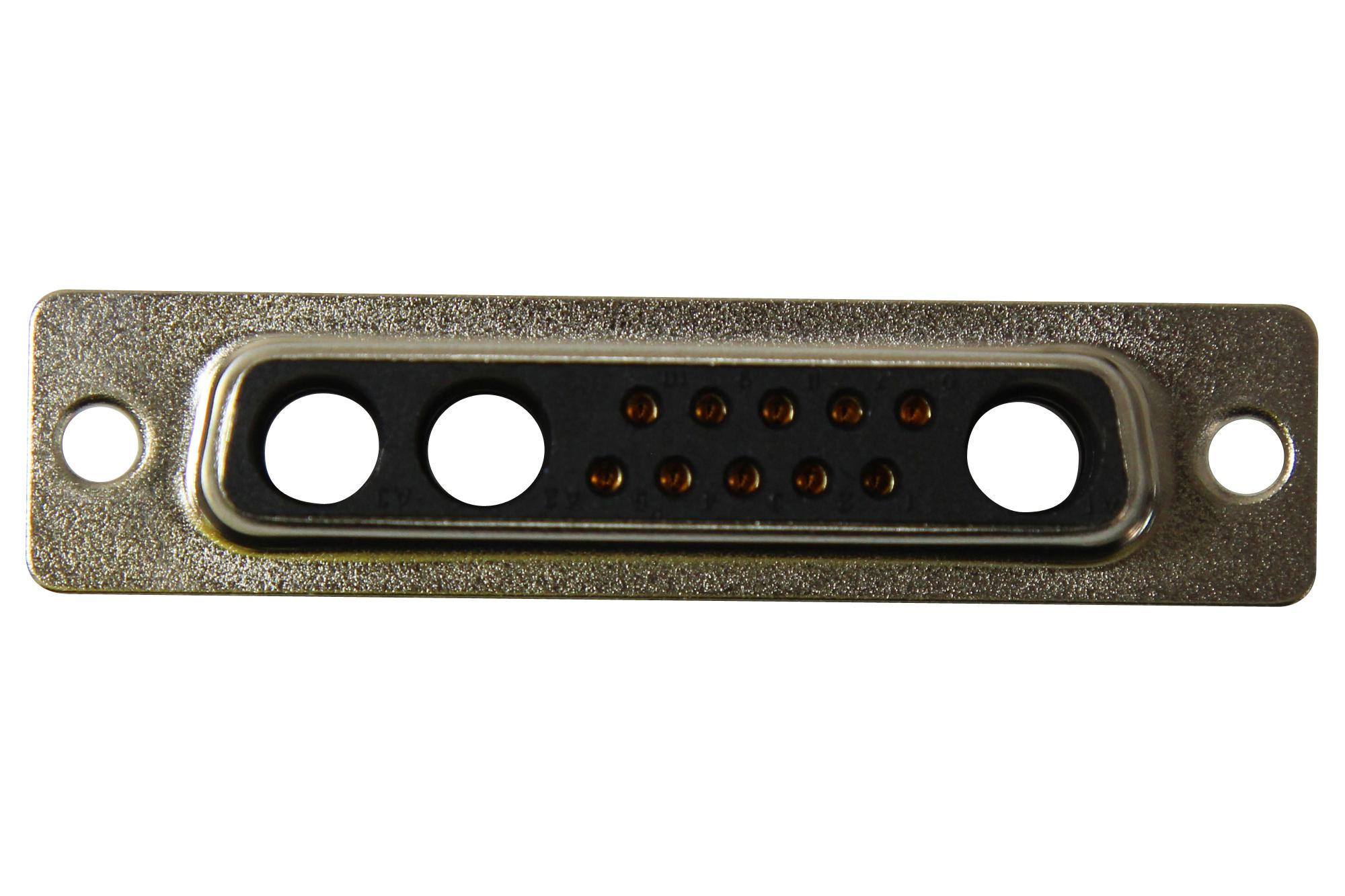 682M13W3203L001 - Norcomp - Combination Layout D Sub Connector, Power-D 682M Series, DB-13W3 ...