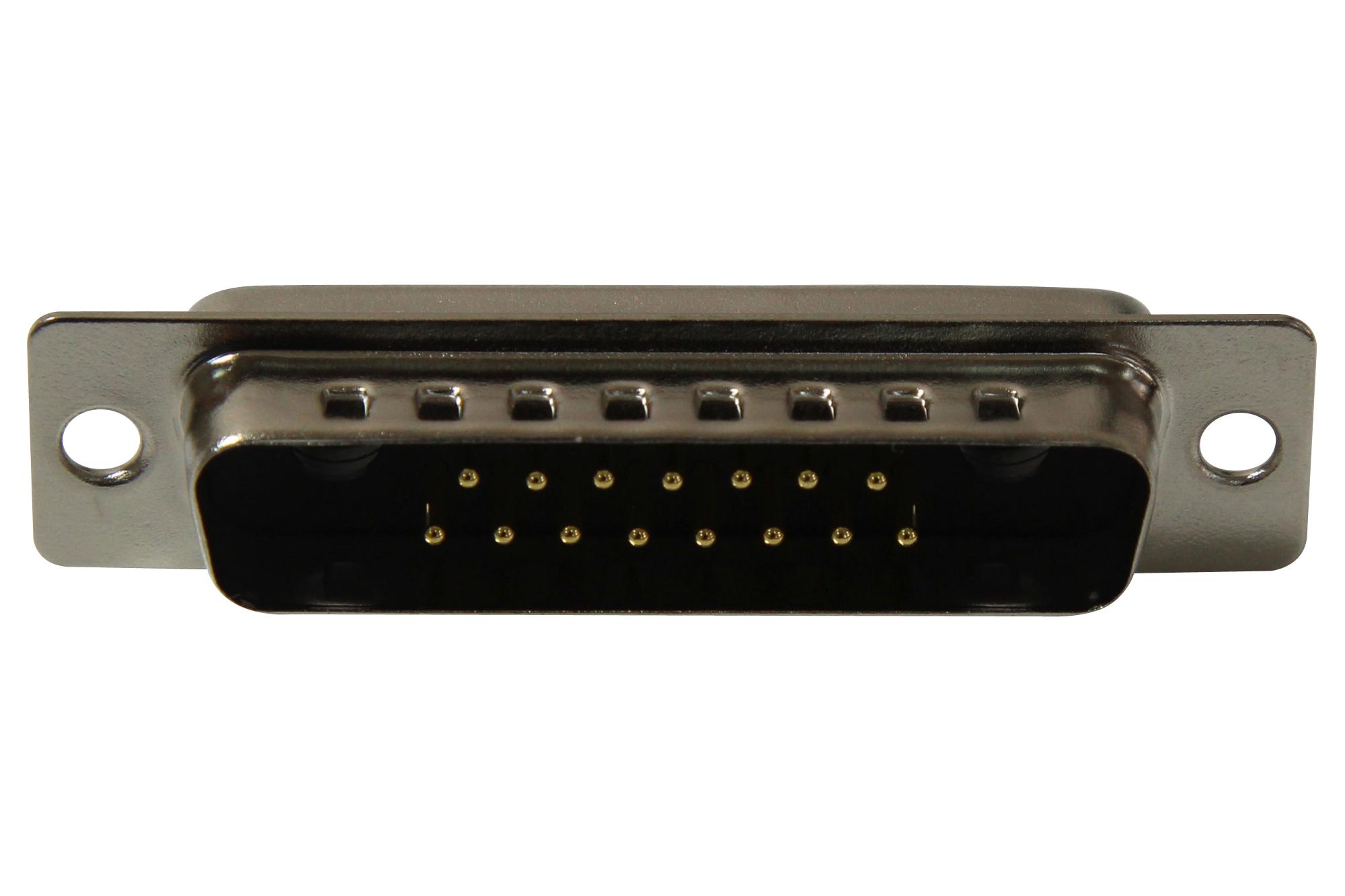 682M17W2103L001 - Norcomp - Combination Layout D Sub Connector, Power-D 682M Series, DB-17W2 ...