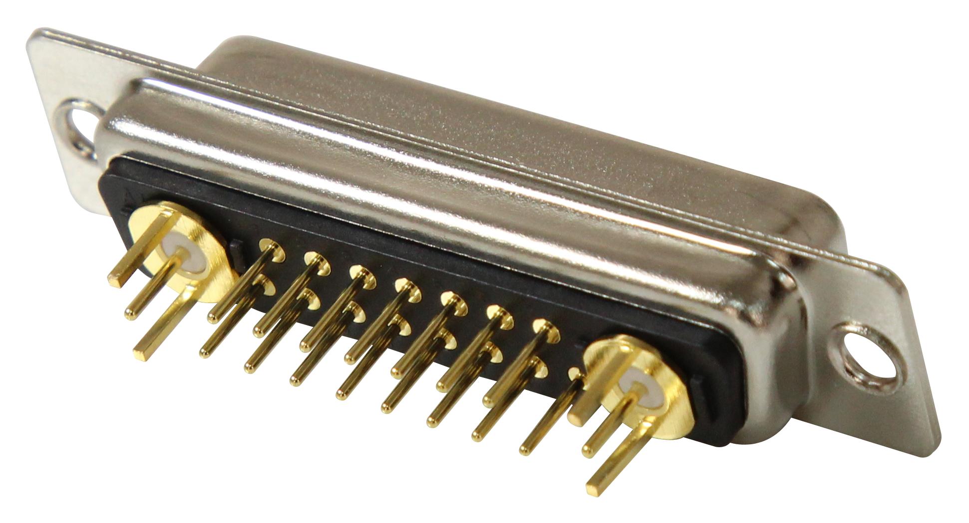 683M17W2203L001 - Norcomp - Combination Layout D Sub Connector, Power-D 683M Series, DB-17W2 ...