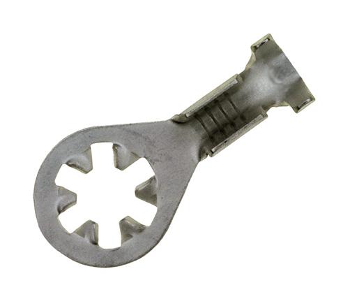 61793-1 - Amp - Te Connectivity - Ring Tongue Terminal, M3.5, #6 | element14 Korea