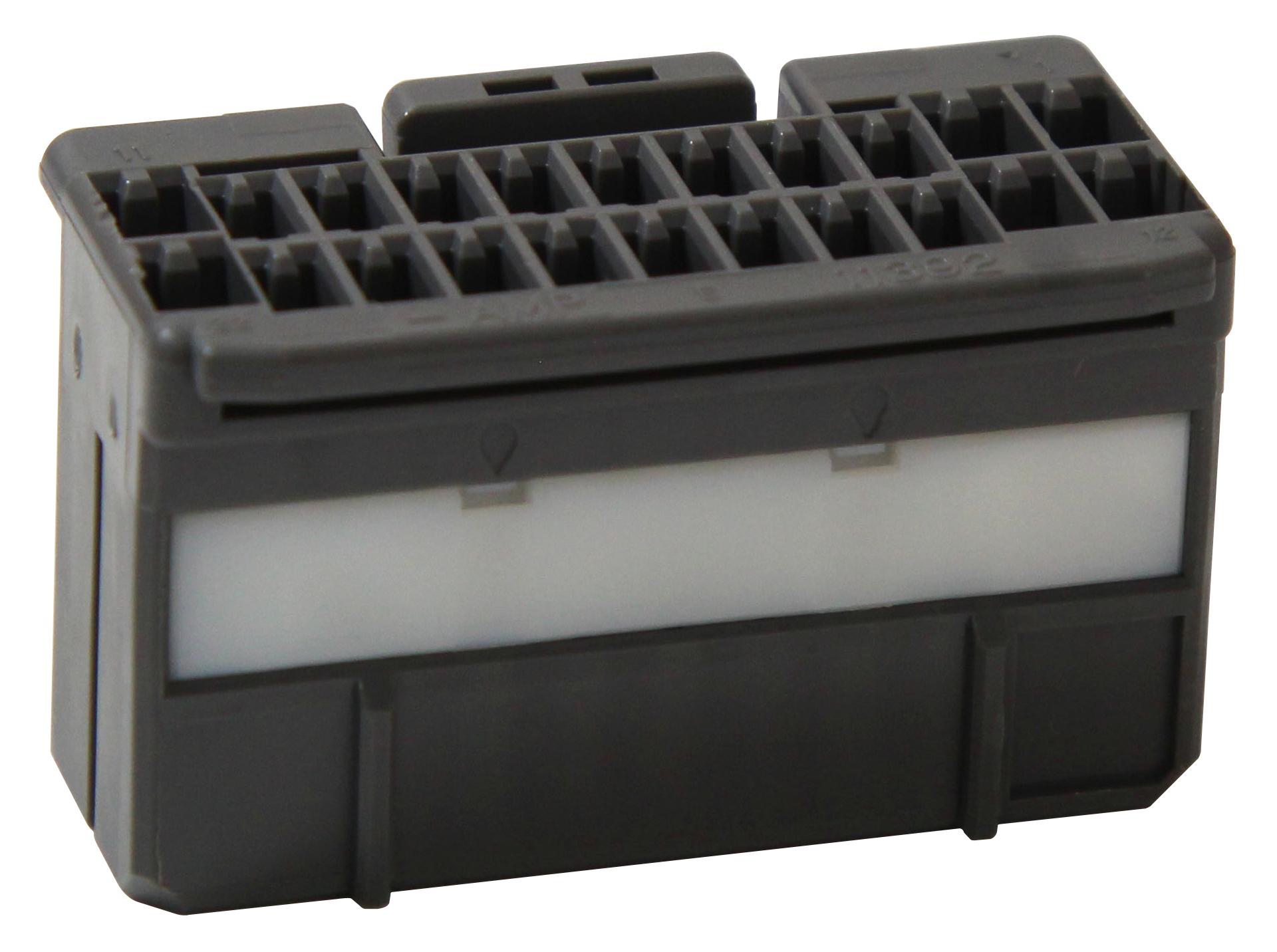 917989-6 - Amp - Te Connectivity - Automotive Connector Housing, Grey, Multilock 040/070 Mark II ...