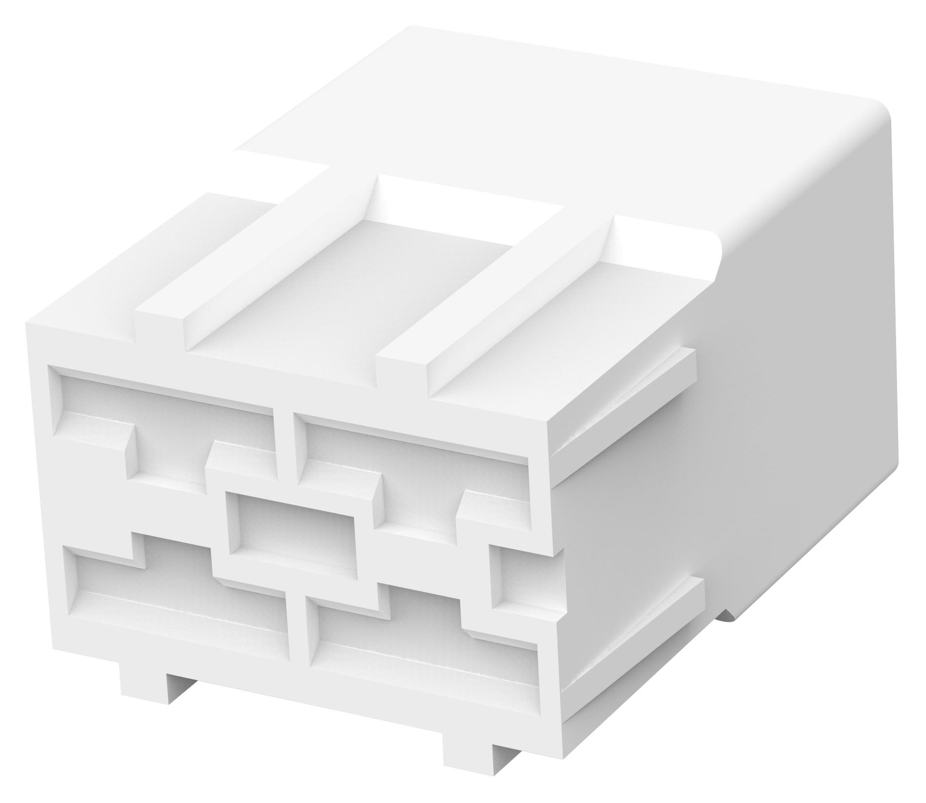 280073 - Amp - Te Connectivity - Connector Housing, FASTIN-FASTON 375, Receptacle | element14 Korea