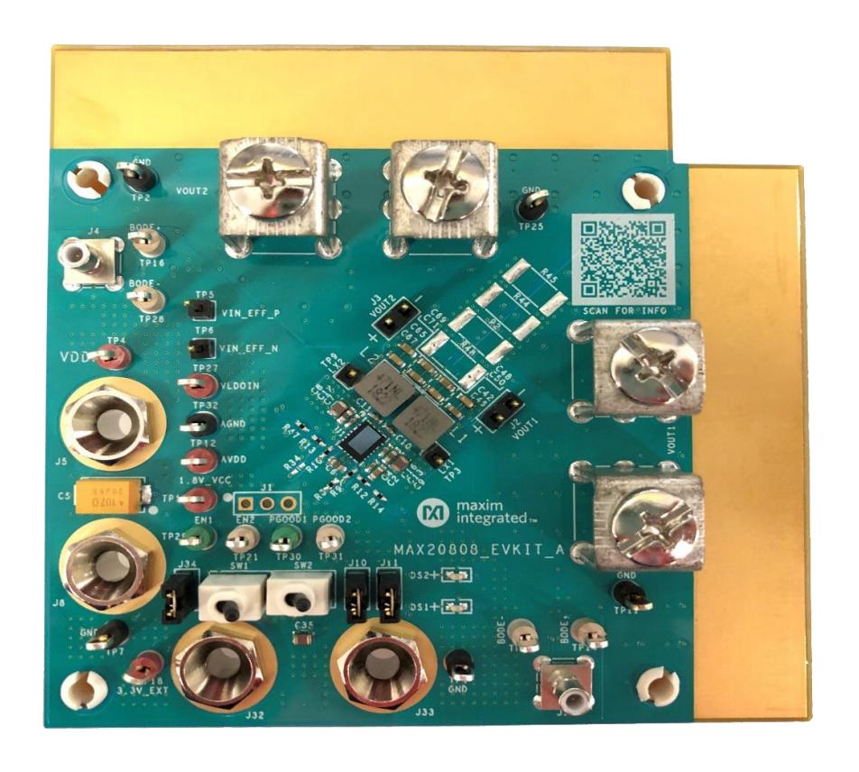 MAX20808EVKIT# - Analog Devices - Evaluation Kit MAX20808, Power Management, Step Down Switching ...