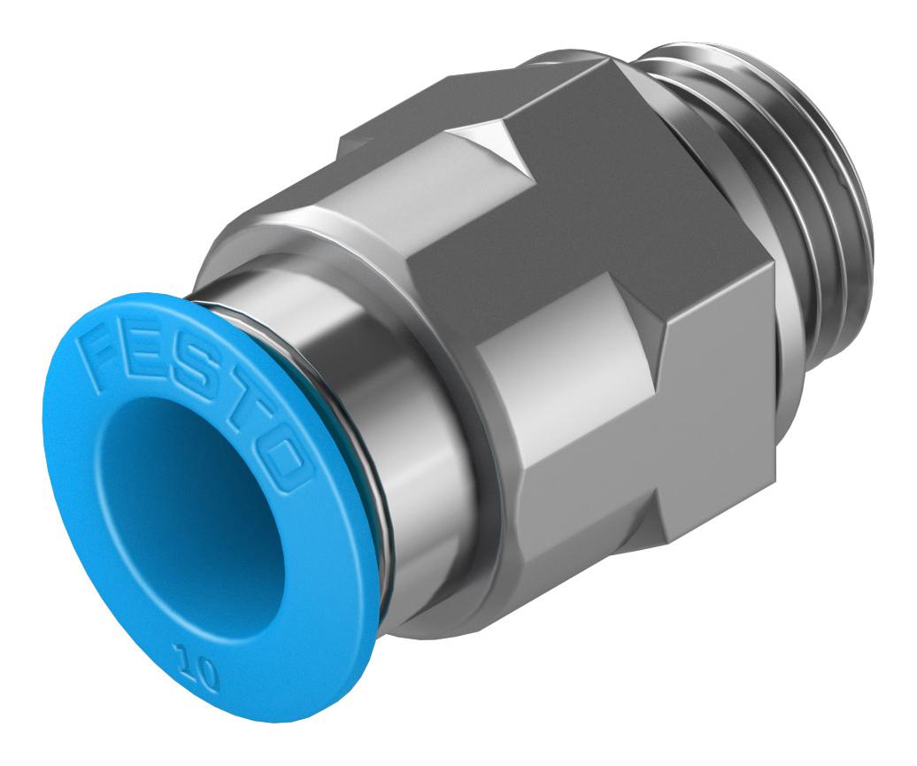 186101 - Festo - Push-In Fitting, G1/4, 6 bar | element14 Korea
