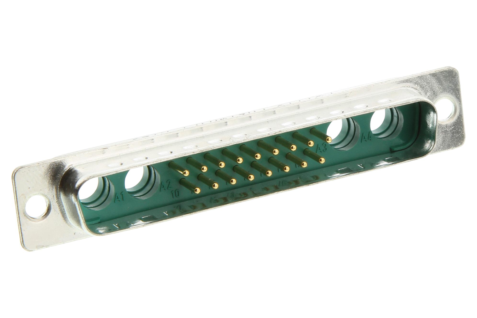 173107-0083 - Molex / Fct - Combination Layout D Sub Connector, 173107 Series, DC-21WA4 ...