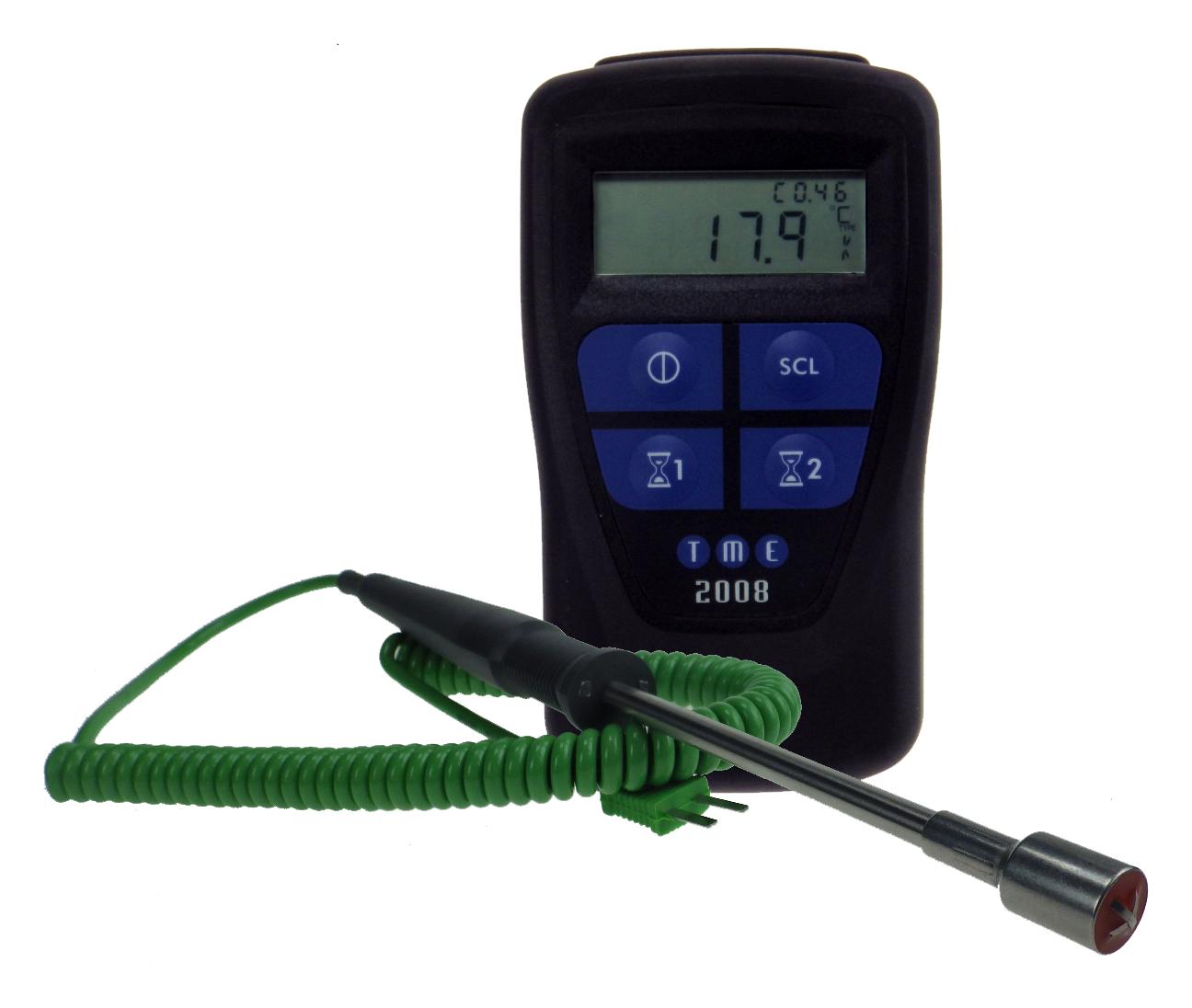 CLEGK3 - Tme - Temperature Test Kit, MM2008 Digital Thermometer, K Type ...