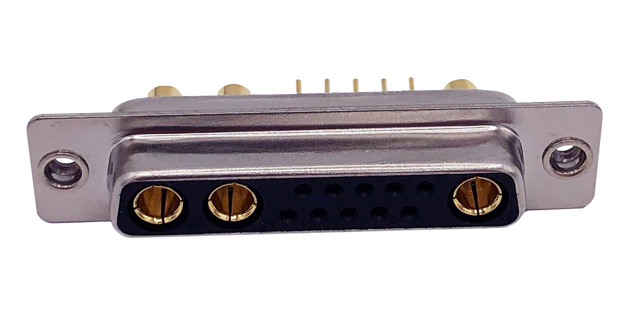 681M13W3203L101 - Norcomp - Combination Layout D Sub Connector, Power-D 681M Series, DB-13W3 ...