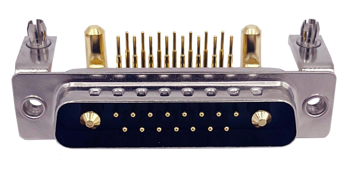 684M17W2103L621 - Norcomp - Combination Layout D Sub Connector, Power-D 684M Series, DB-17W2 ...