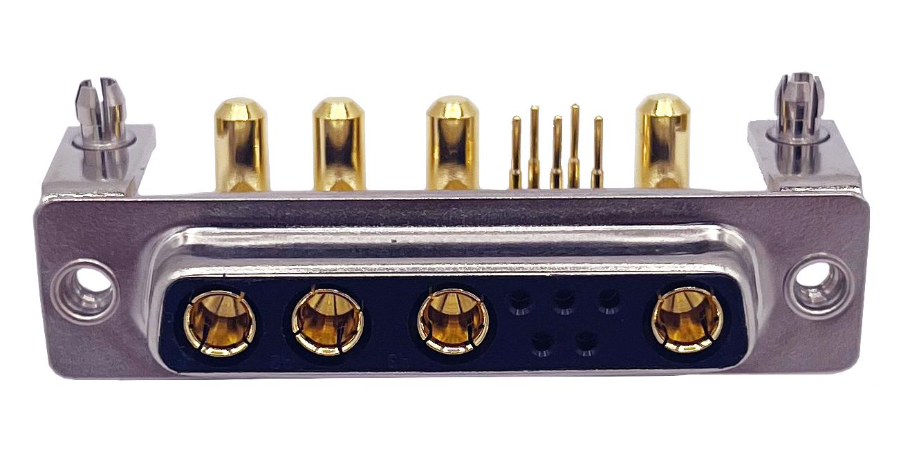 684M9W4203L621 - Norcomp - Combination Layout D Sub Connector, Power-D 684M Series, DB-9W4 ...