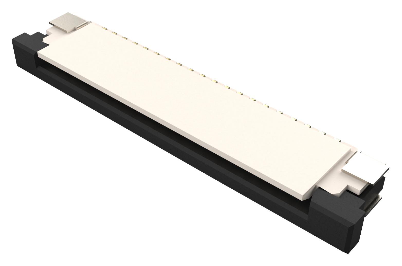 FFC3B11-40-T - Gct - FFC / FPC Board Connector, 1 mm, 40 Contacts | element14 Korea