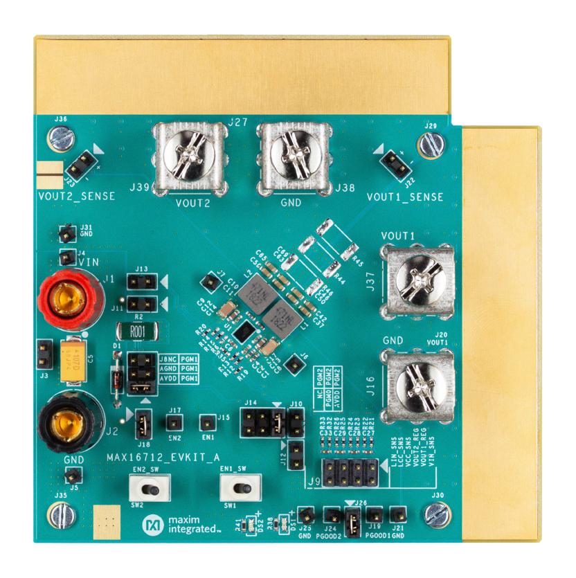 MAX16712EVKIT# - Analog Devices - Evaluation Kit, MAX16712, Step Down Switching Regulator ...