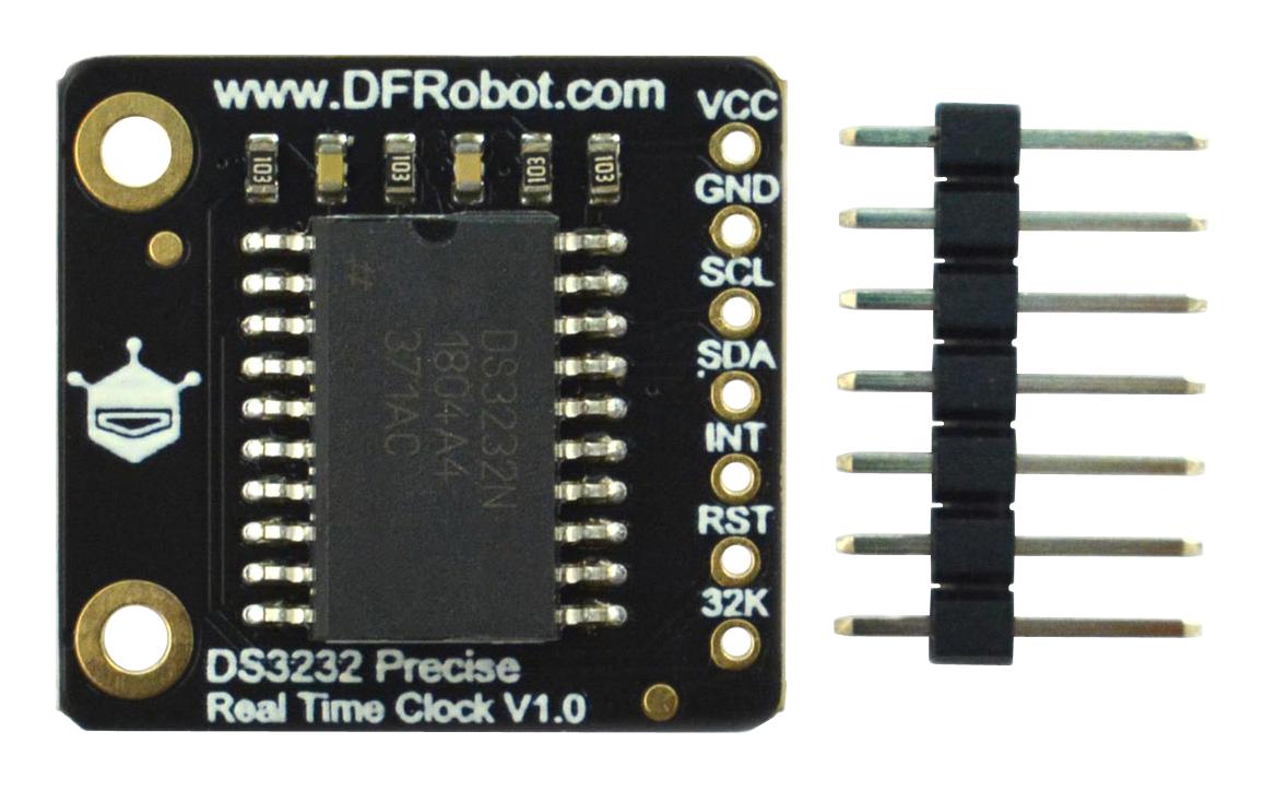 DFR0821 - Dfrobot - Precise RTC Module, Fermion, DS3232 | element14 Korea