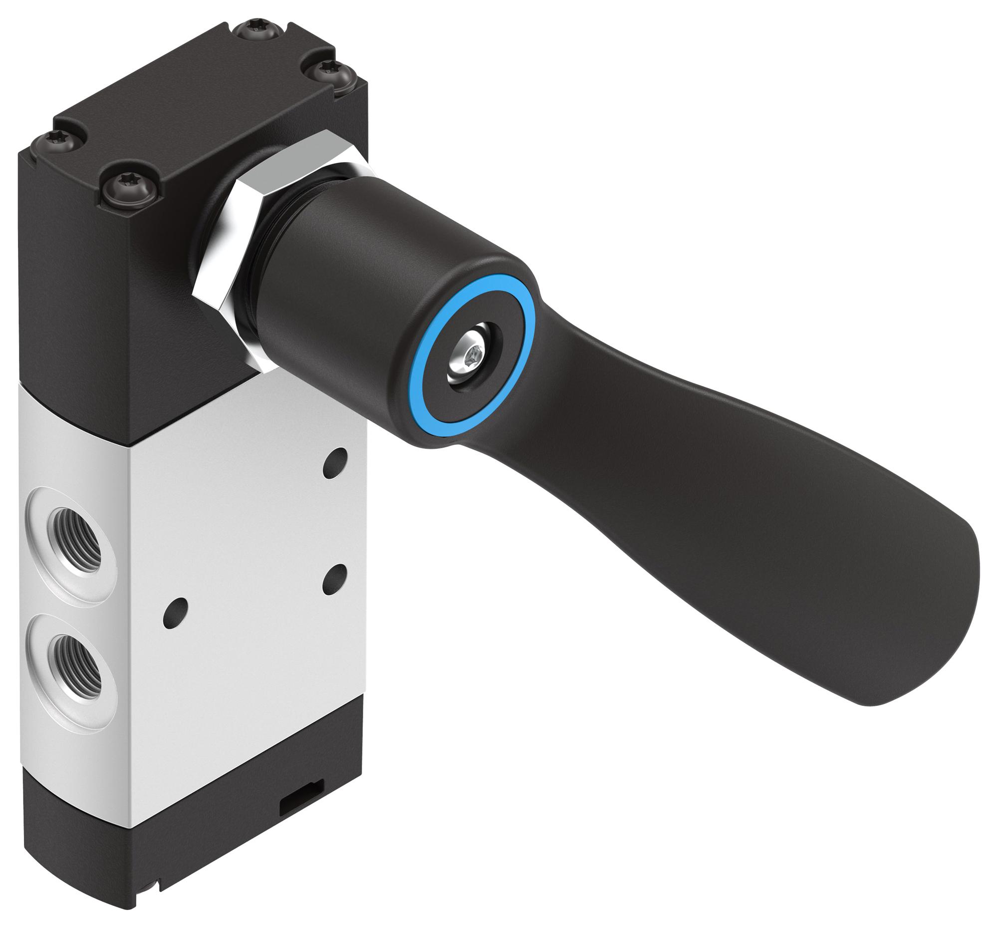 4165865 - Festo - Hand Lever Valve, 5/3 Way, Closed | element14 Korea