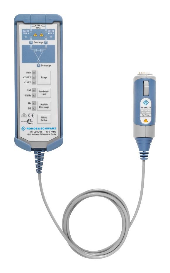 RT-ZHD15 - Rohde & Schwarz - Oscilloscope Probe, High-Voltage ...
