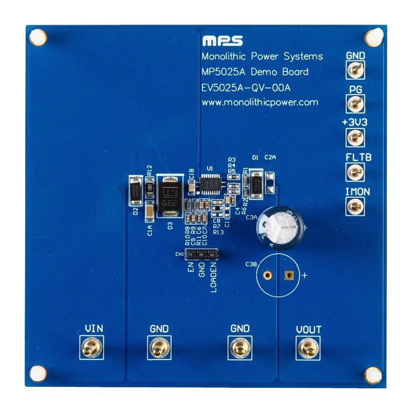 EV5025A-QV-00A - Monolithic Power Systems (mps) - Evaluation Board, Hot Swap Control, Protection ...