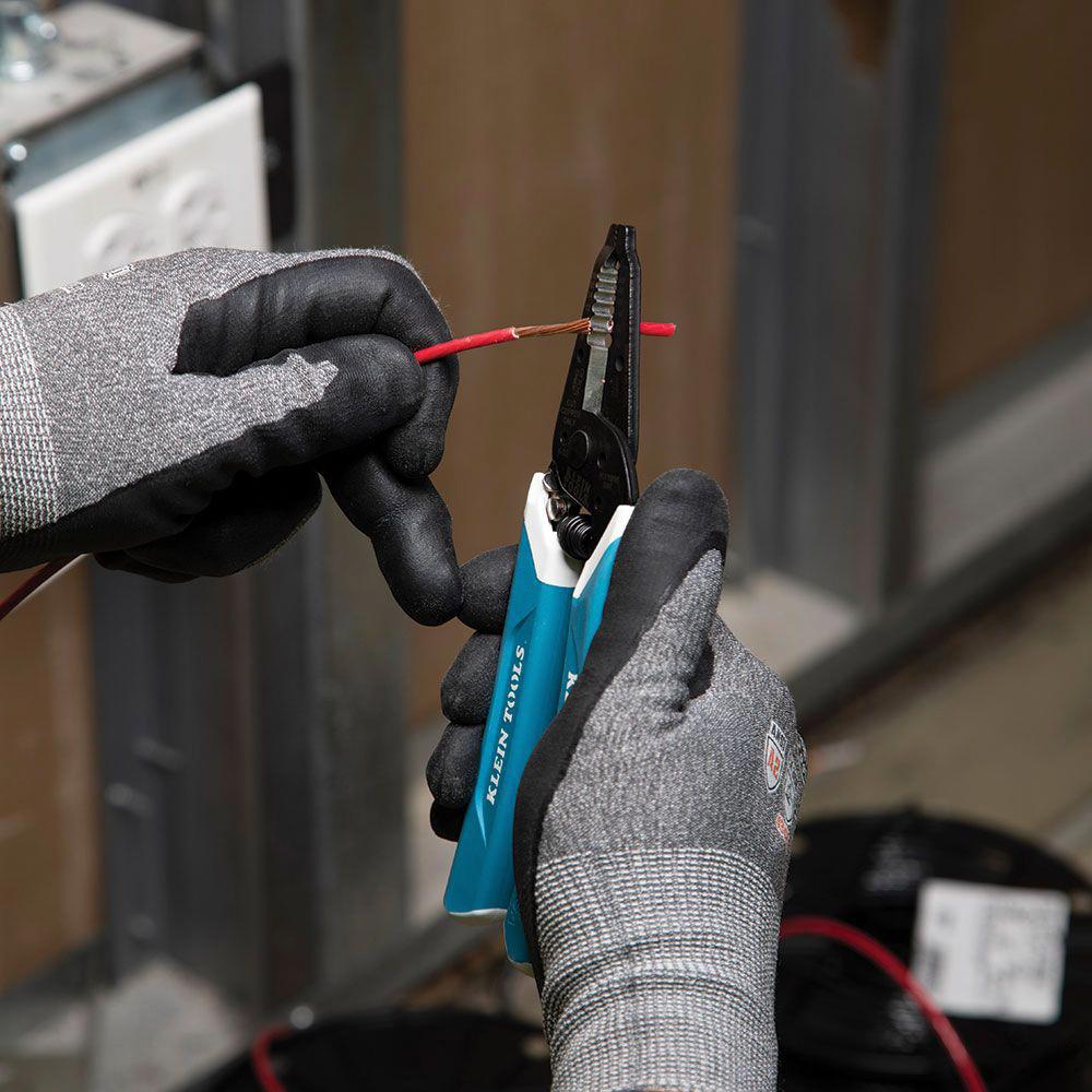 K11095 - Klein Tools - Wire Stripper, 18AWG to 8AWG Solid, 20AWG to ...