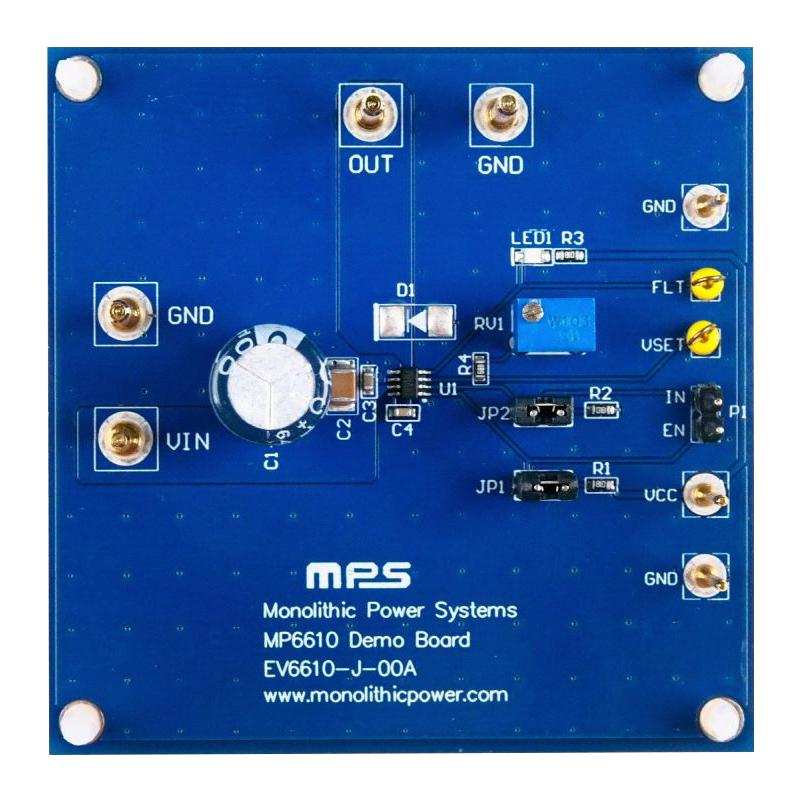 EV6610-J-00A - Monolithic Power Systems (mps) - Evaluation Board, MP6610GJ, Half Bridge Driver ...