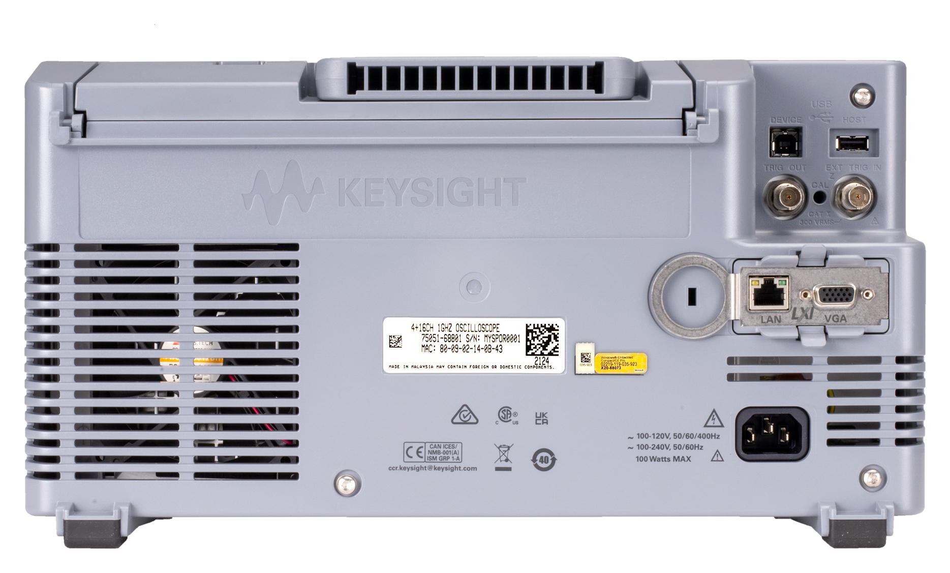MSOX3034G - Keysight Technologies - MSO / MDO Oscilloscope ...
