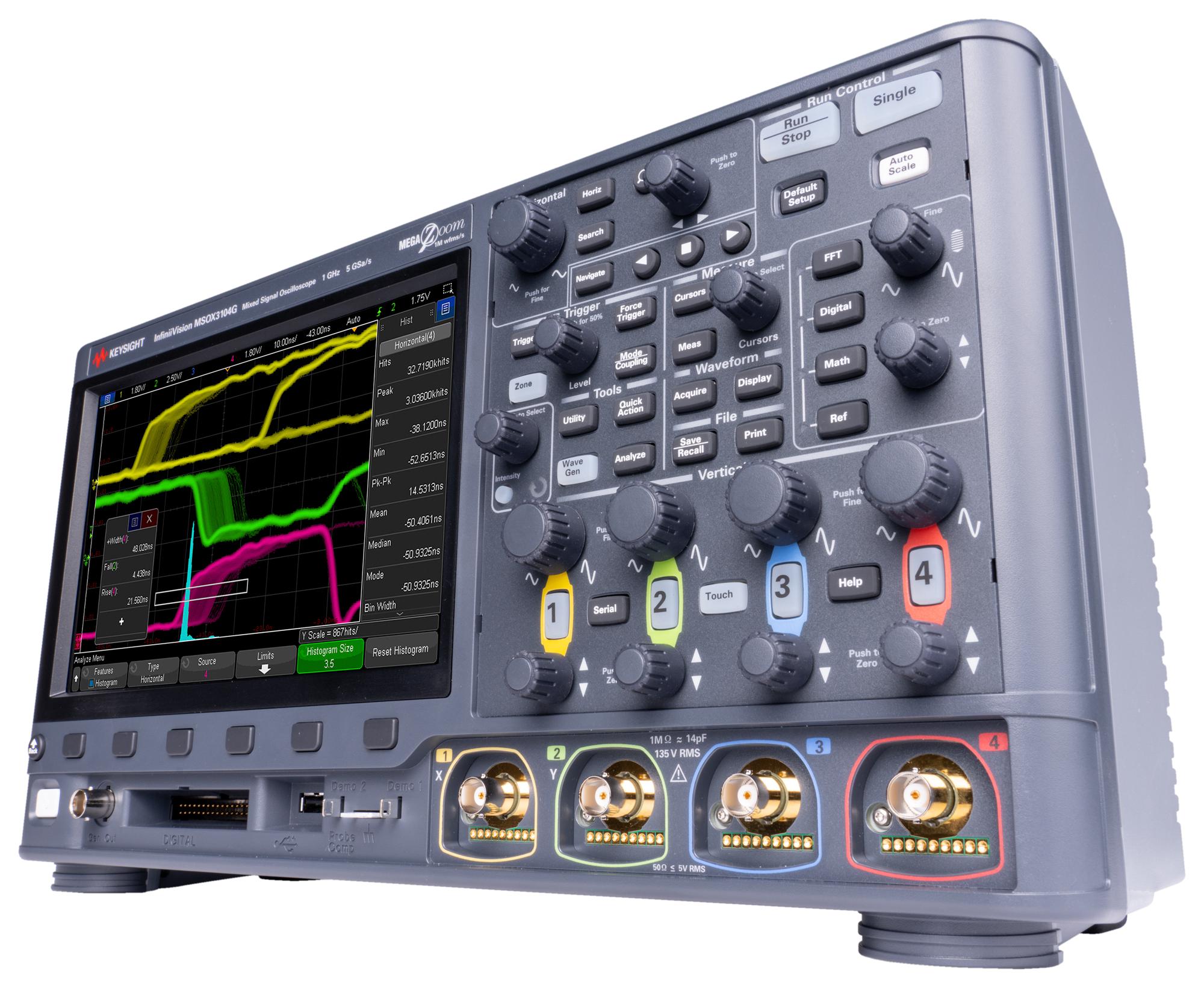 DSOX3024G - Keysight Technologies - Digital Oscilloscope, InfiniiVision ...