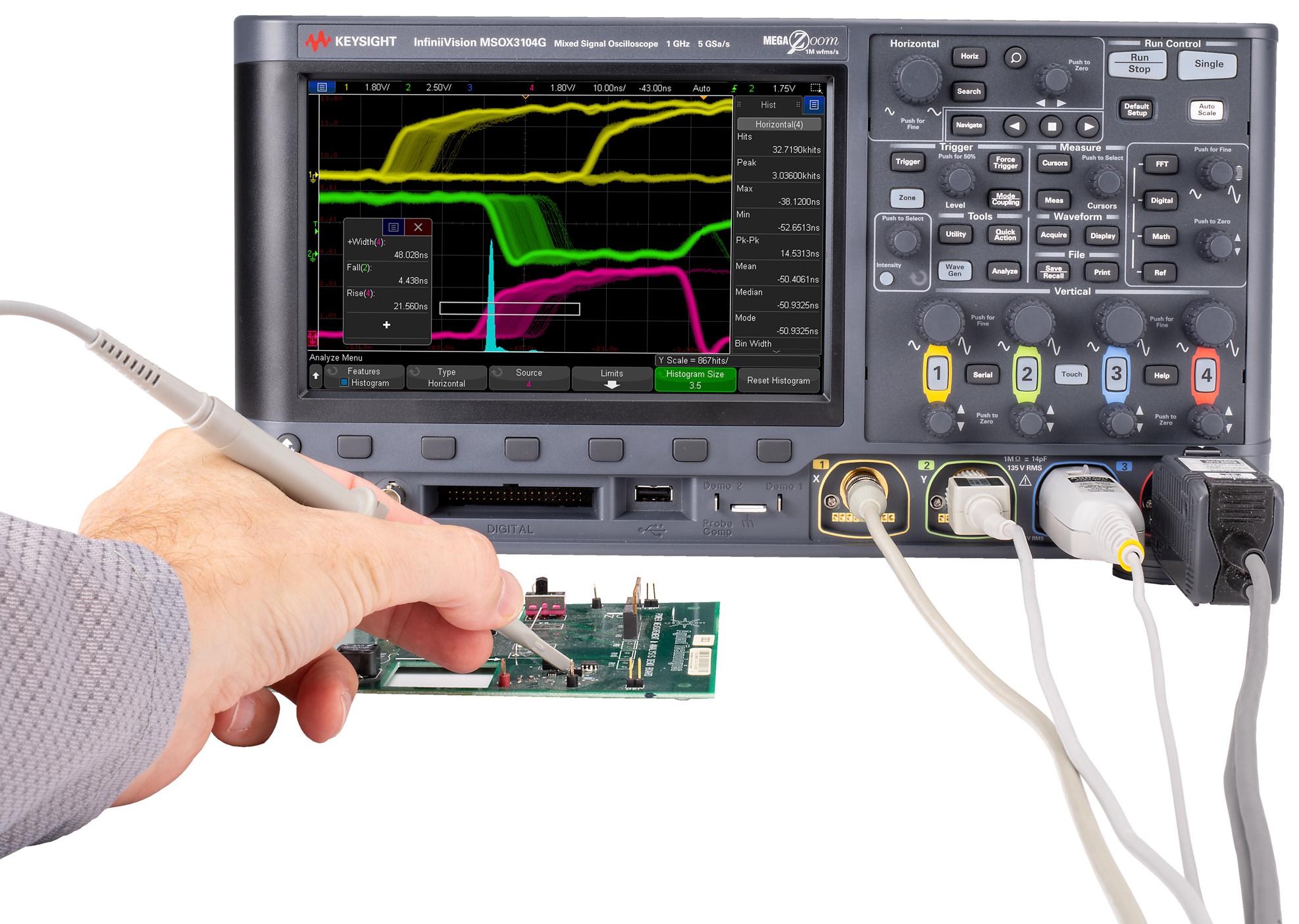 DSOX3014G - Keysight Technologies - Digital Oscilloscope, InfiniiVision ...
