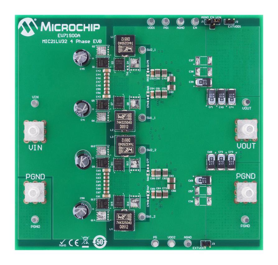 EV71S00A - Microchip - Evaluation Board, MIC21LV32, Synchronous Buck Controller | element14 Korea