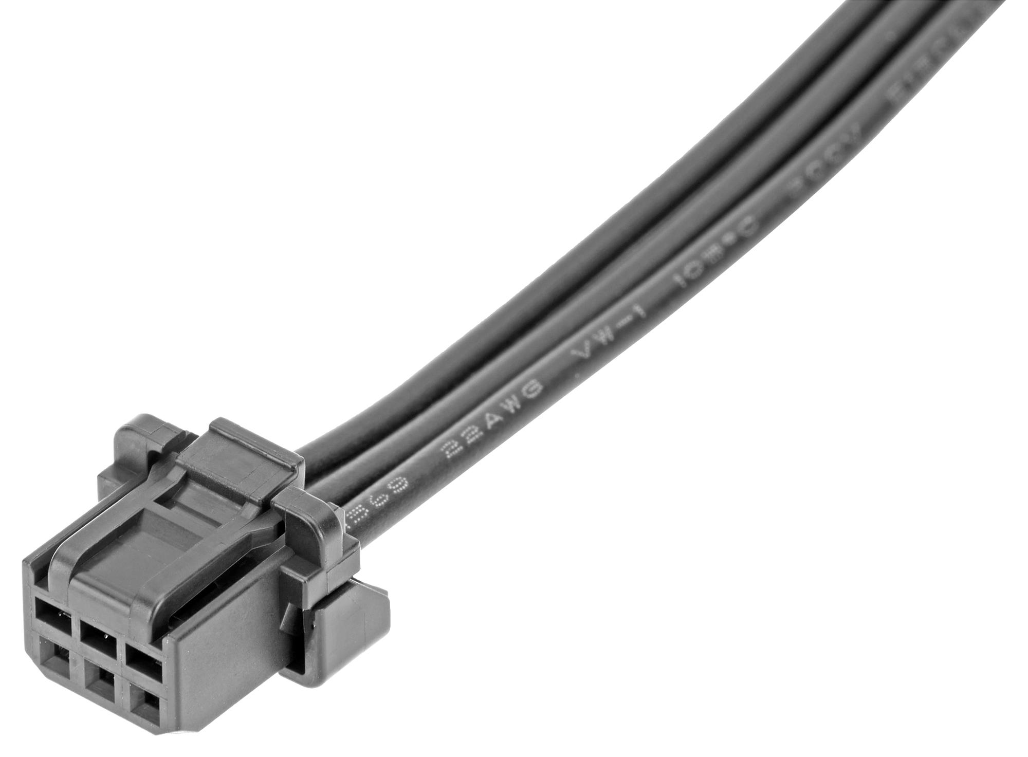 219652-1033 - Molex - Cable Assembly, Micro-One 2.0 Receptacle to Micro-One 2.0 Receptacle, 3 ...