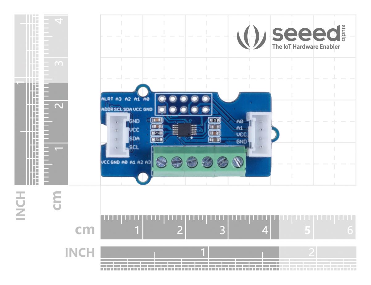 109020041 - Seeed Studio - Amplifier Gain Board, ADC, Programmable ...
