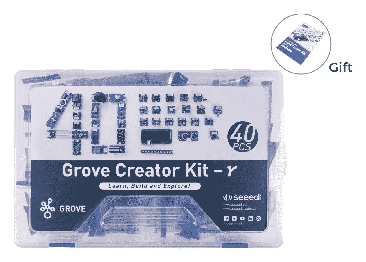 110020230 - Seeed Studio - Creator Kit, 40 Modules, Arduino & Raspberry Pi Board | element14 Korea